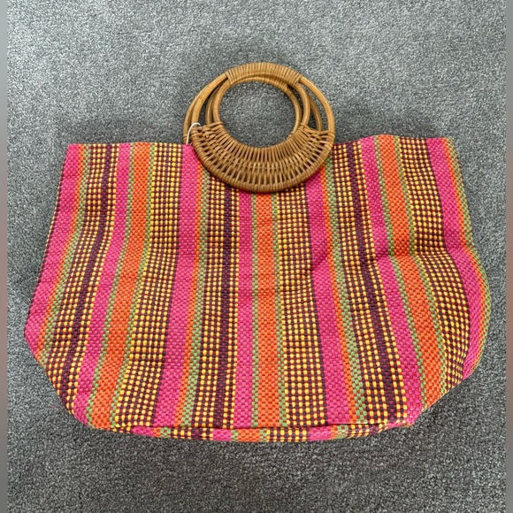 Shiraleah | Bags | New W Tags Shiraleah Multi Colored Tay Tote | Poshmark